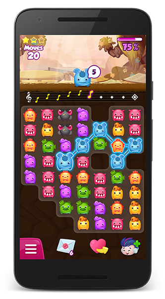 Melody Monster, puzzle game musicale