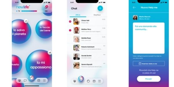 Newlife, l’app social per l’aiuto reciproco e l’interazione solidale